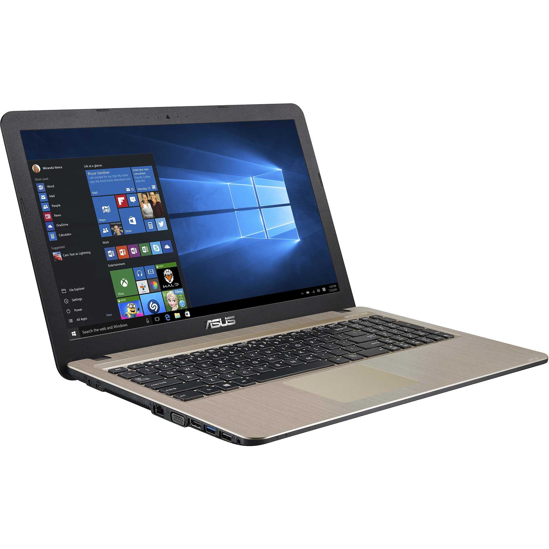 Asus VivoBook 15 X540UA-GQ901R Notebook 15.6" Intel Core i5-8250U Ram 4 ...