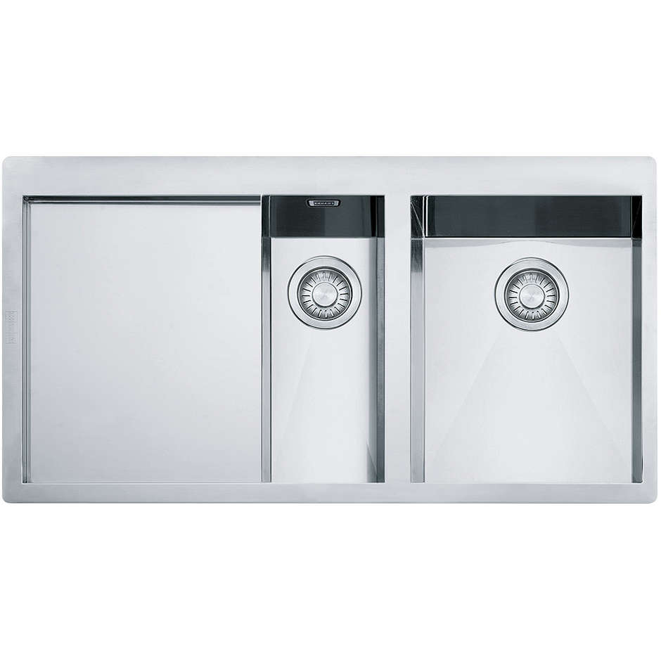 Franke 85868347 PPX 251 TL Planar lavello 100x51,2 2 vasche filotop con ...