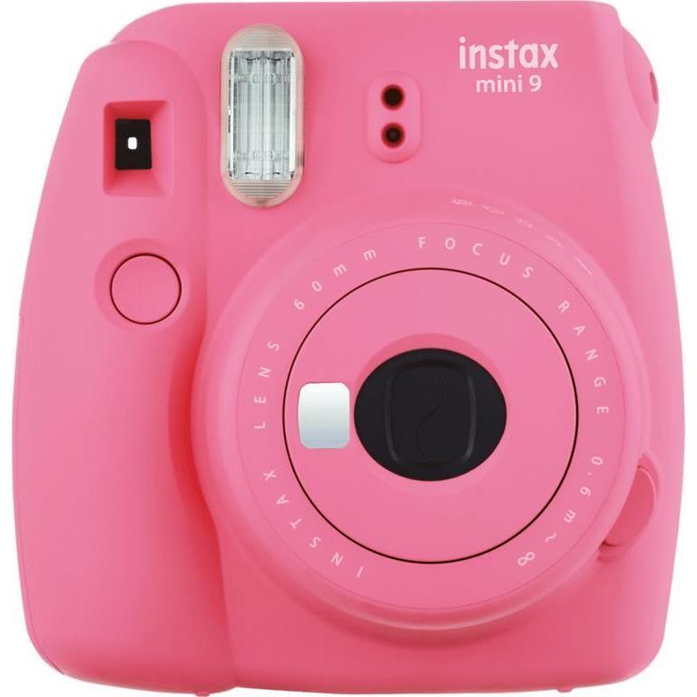 Fujifilm Instax Mini 9 fotocamera instantanea colore Rosa + 10 stampe ...