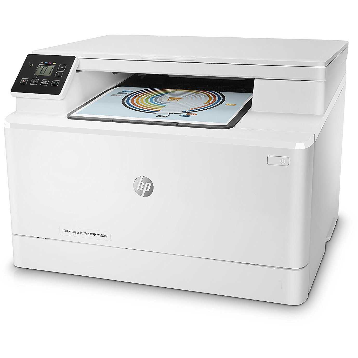HP Color LaserJet Pro Stampante Multifunzione M180n Display LCD Colore ...