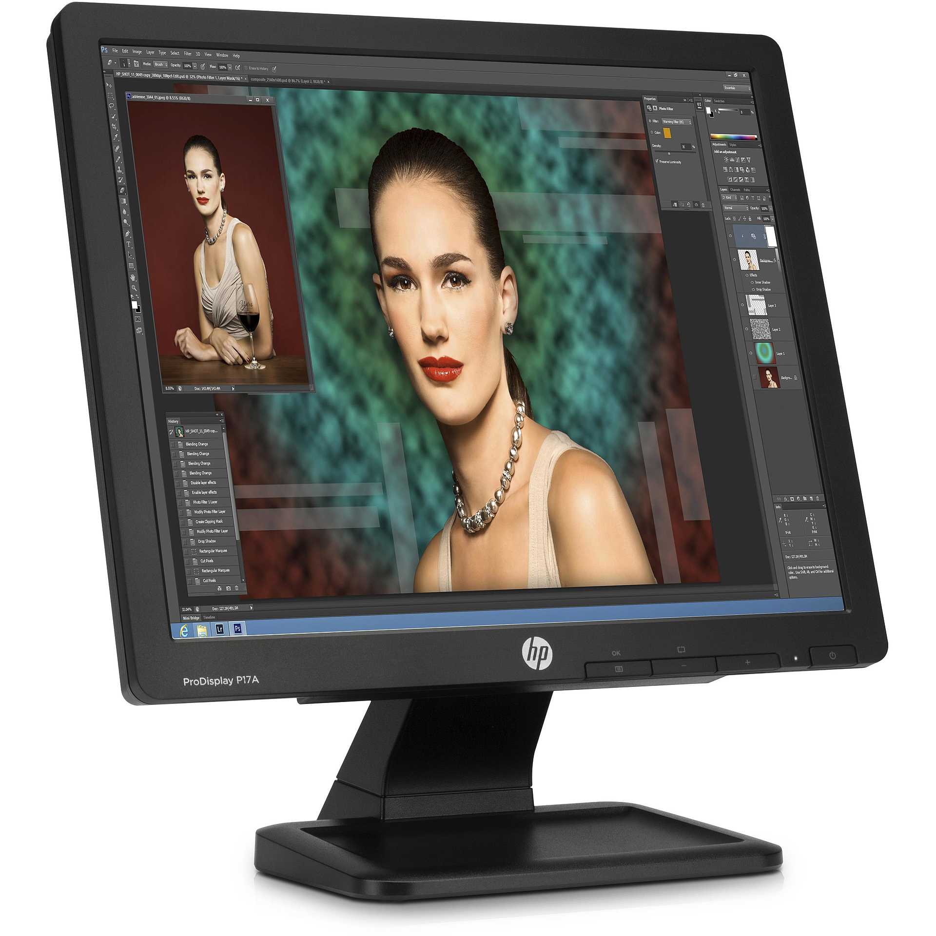 HP ProDisplay P17A Monitor PC 17" LED 250 cd/m² colore Nero - Monitor e ...