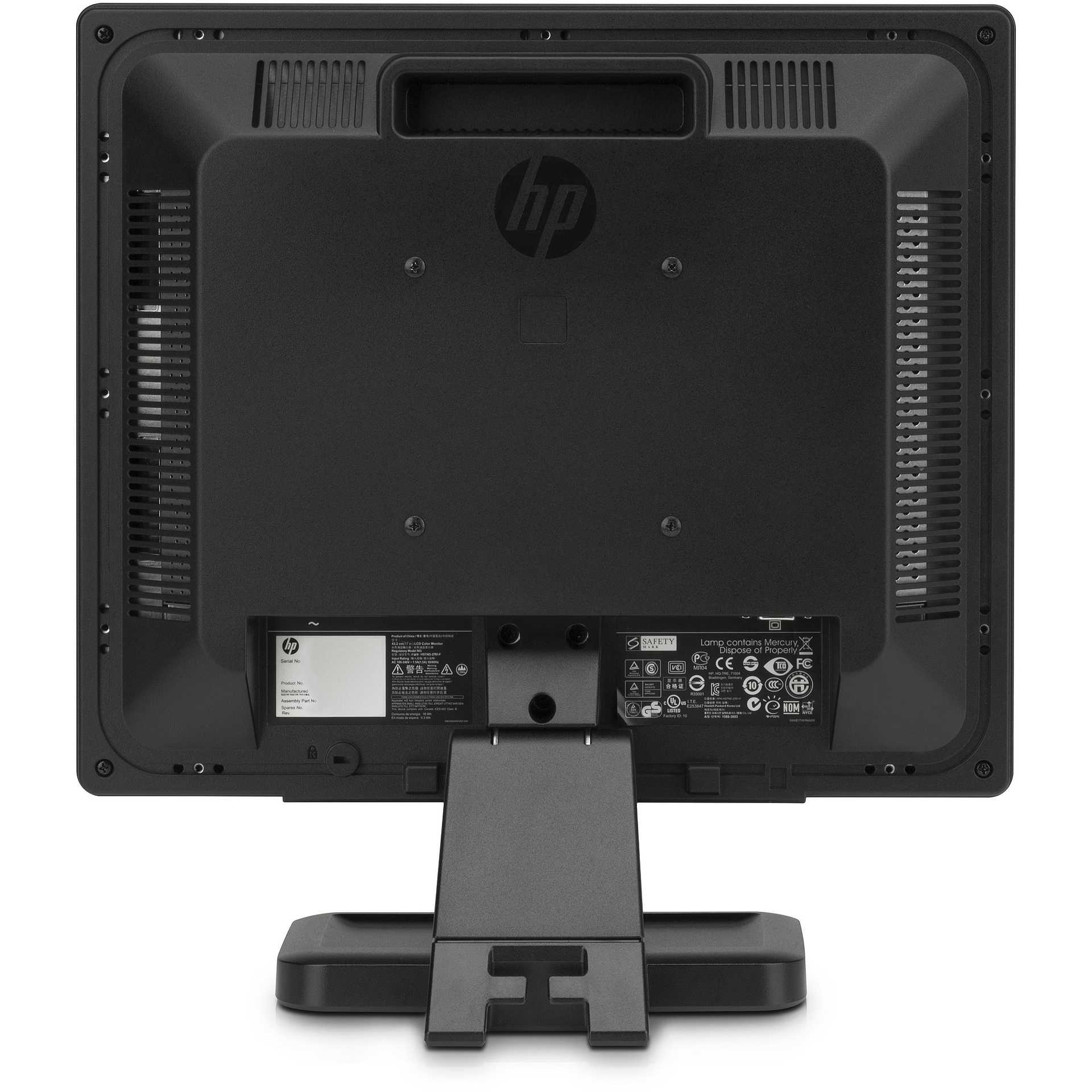 HP ProDisplay P17A Monitor PC 17" LED 250 cd/m² colore Nero - Monitor e ...