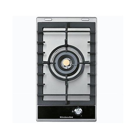 khdg-3010 kitchenaid piano cottura da 30 cm 1 fuoco a gas acciaio ...