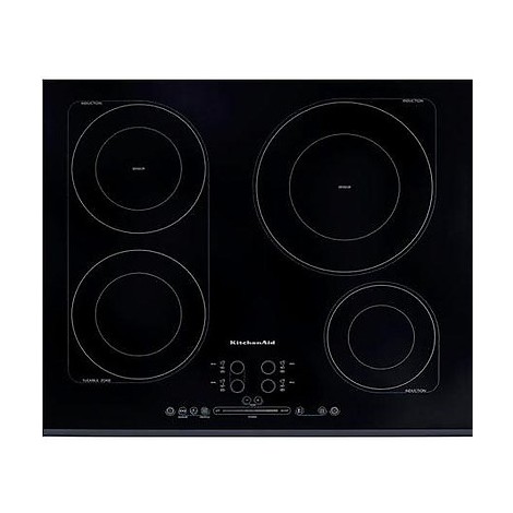 khis-6520 kitchenaid piano cottura da 65 cm induzione 4 zone cottura ...
