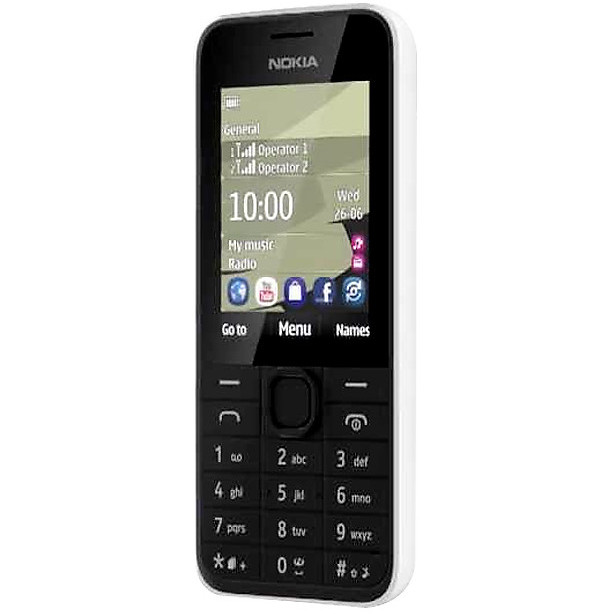 Mobile phone nokia 208 white h3g - Cellulari e smartphone Telefoni ...