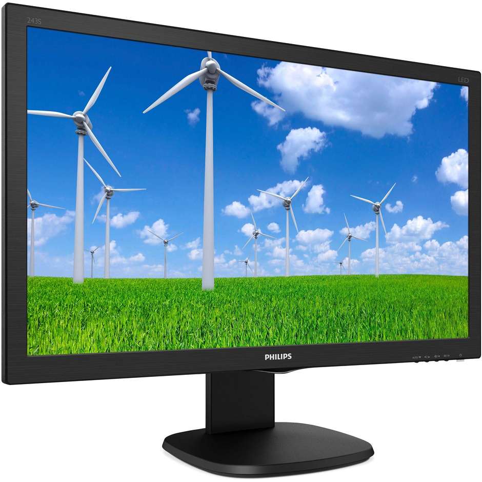 Philips 243S5LHMB Monitor PC LED 23,6'' Full HD Luminosità 250 cd/m² ...