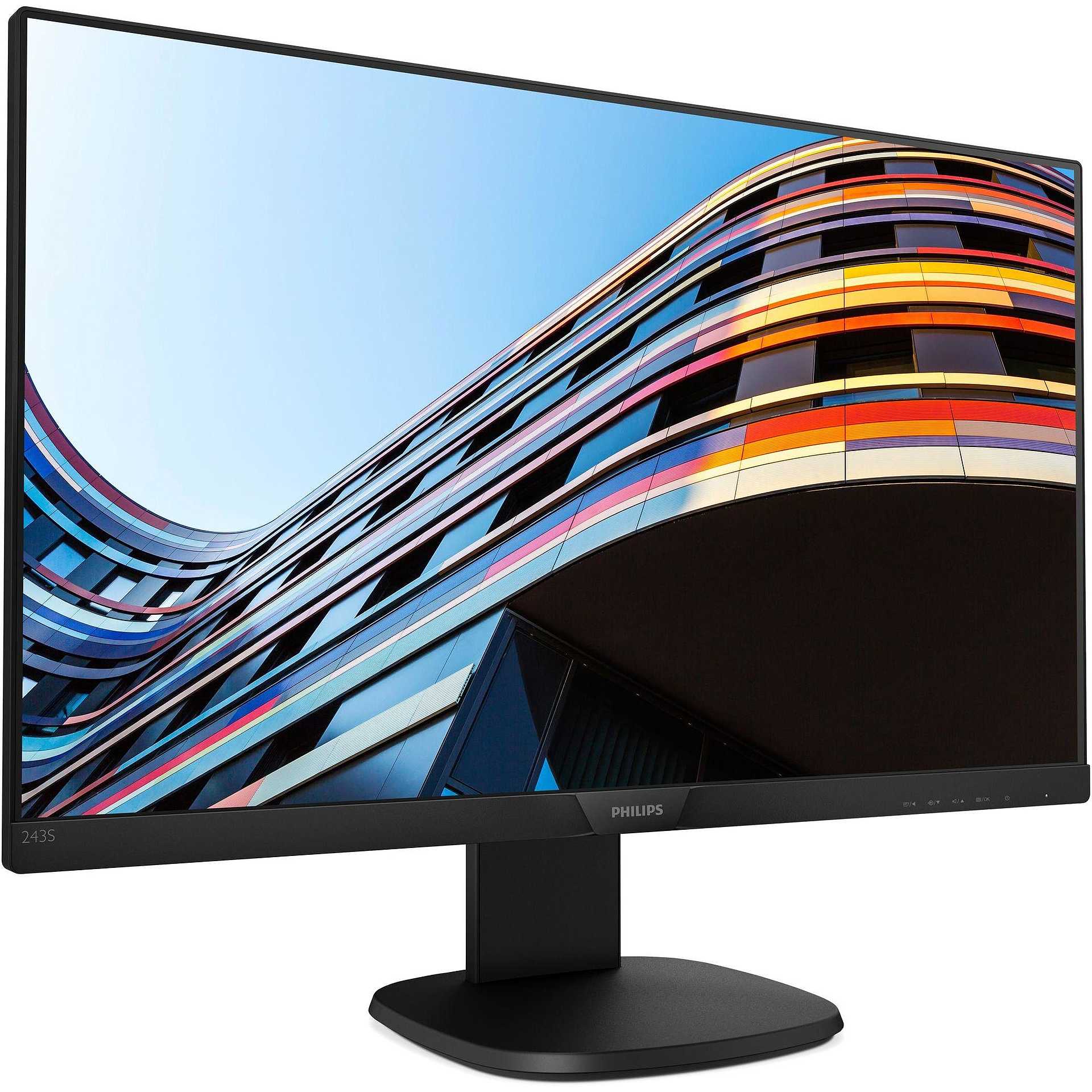 Philips 243S7EYMB Monitor PC LED 23,8'' Full HD Luminosità 250 cd/m² ...