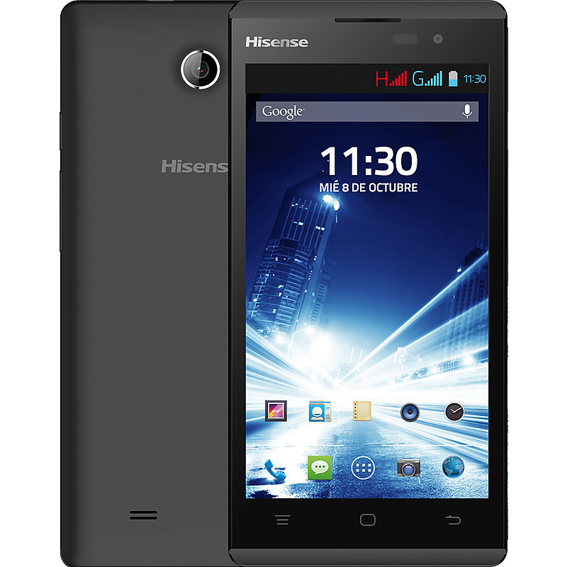 smartphone hisense hs-u961 display 5" dual sim 8gb 5mp black ...