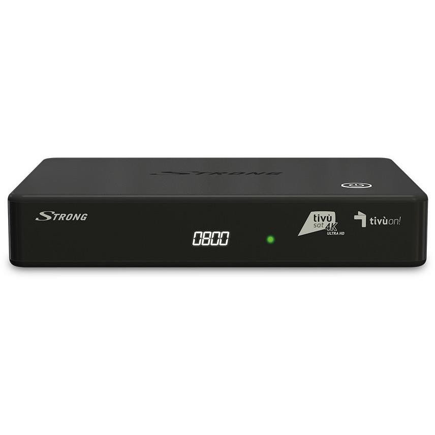 Strong SRT 7840 Decoder digitale terrestre DVB-S2 4K UHD Tivùsat colore ...