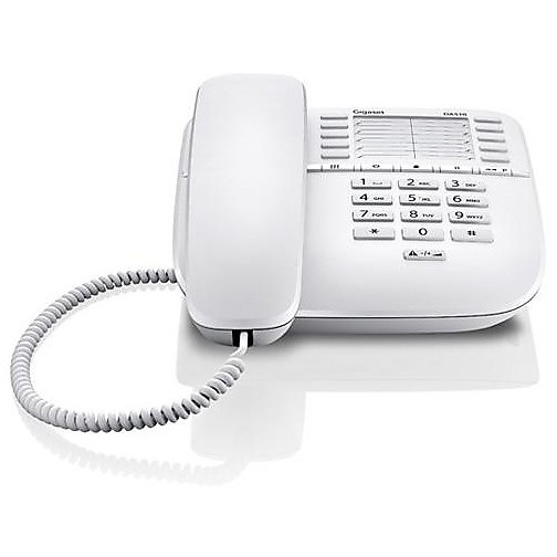 Telefono fisso da 510 white - Telefonia Fissa telefono con filo ...