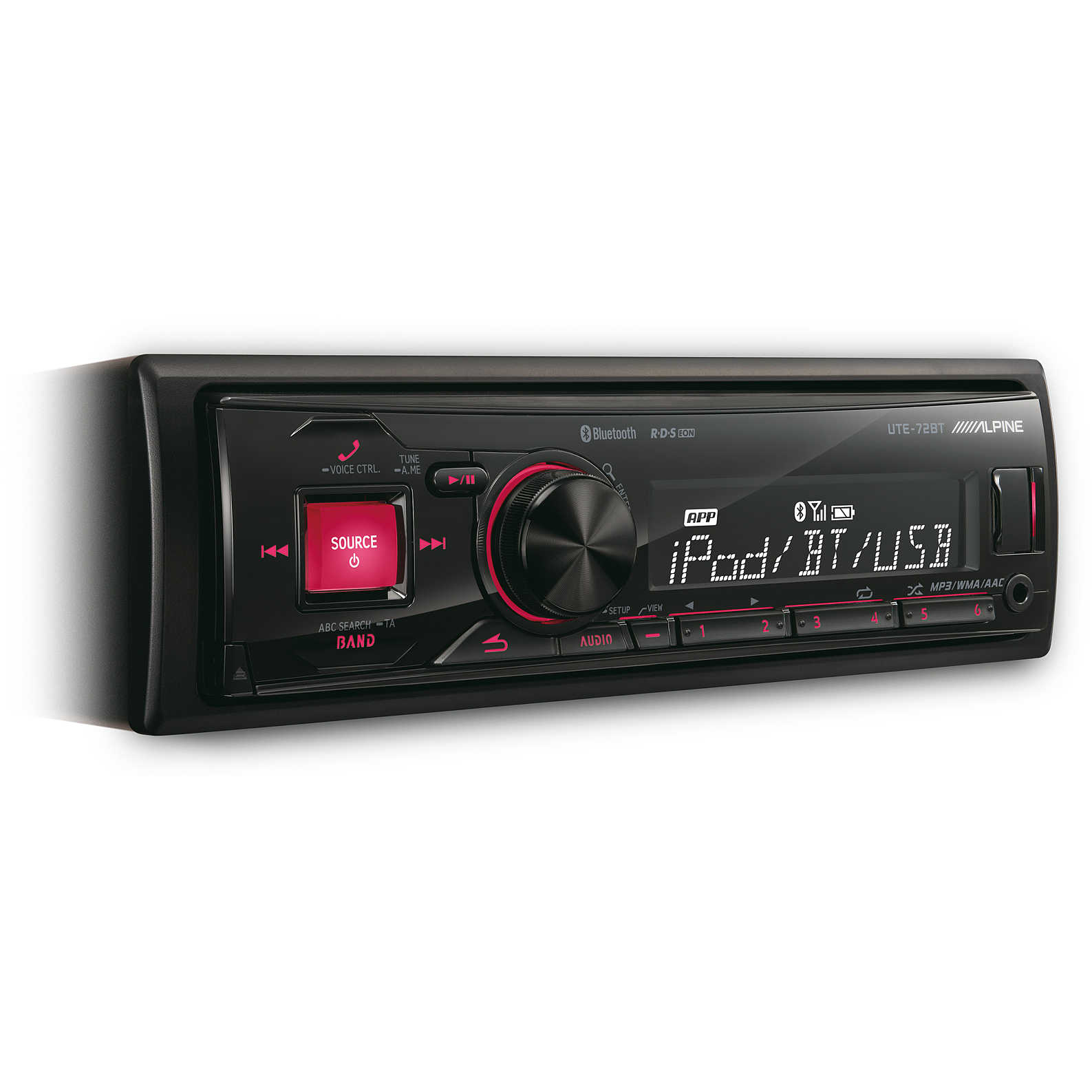 UTE-72BT Alpine digital media receiver con Bluetooth lettura Mp3 USB ...